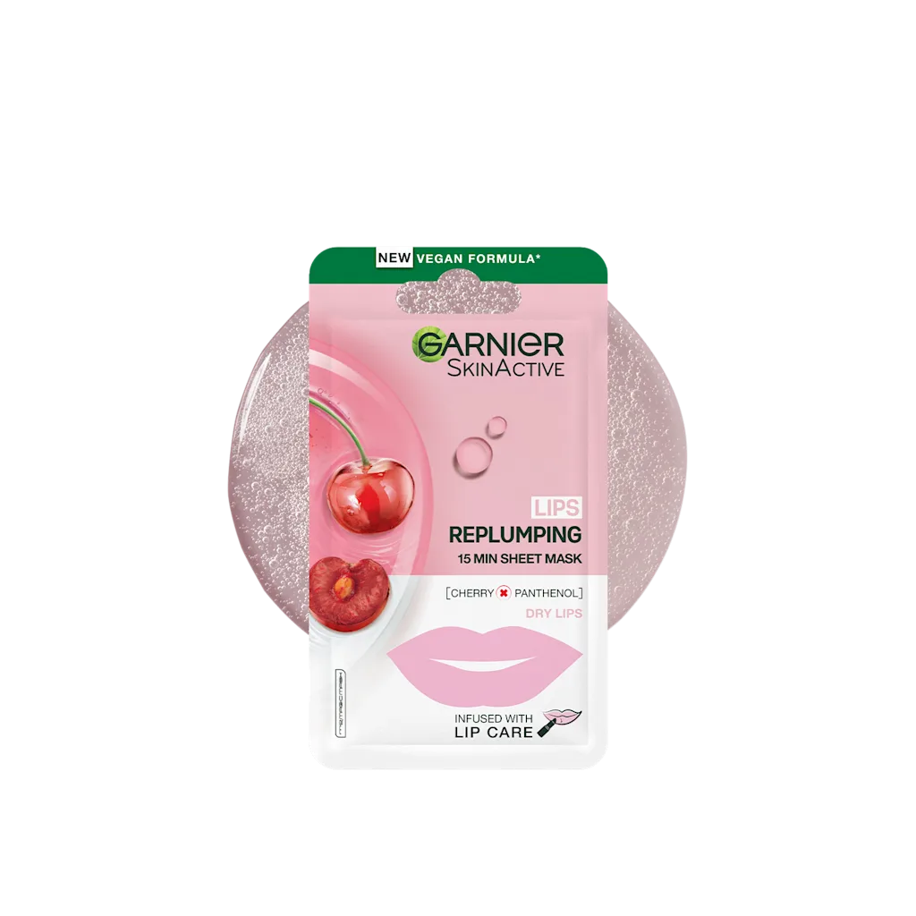 Garnier Moisture Bomb Cherry Lip Mask | Noli