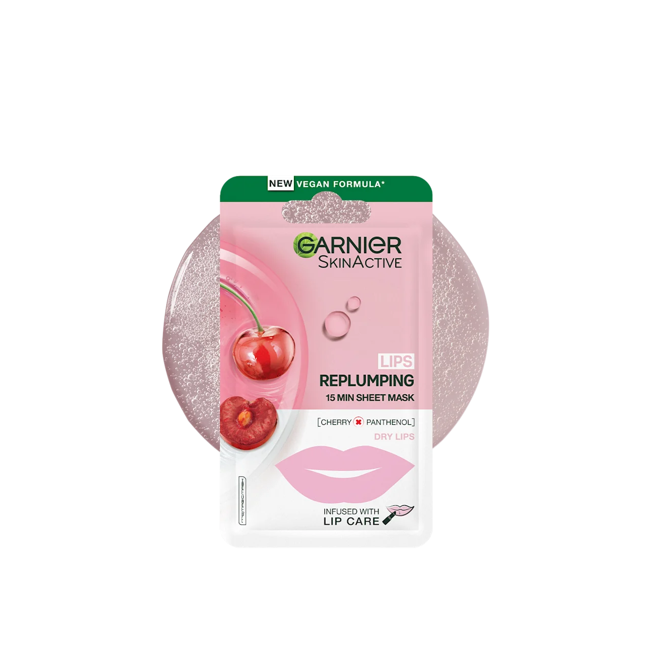 Moisture Bomb Cherry Lip Mask Garnier | Noli