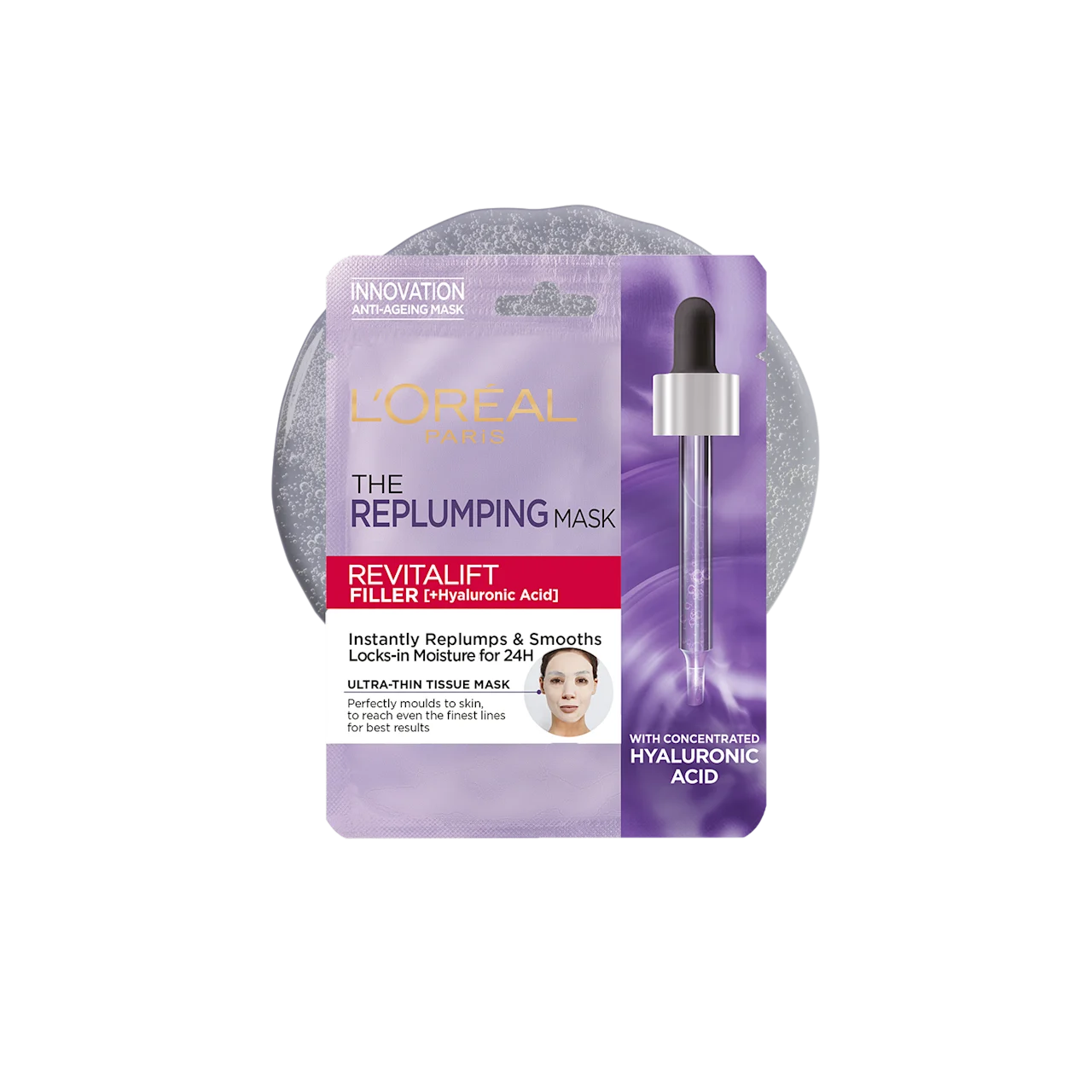 L'Oréal Paris Revitalift Filler Replumping Tissue Mask | Noli