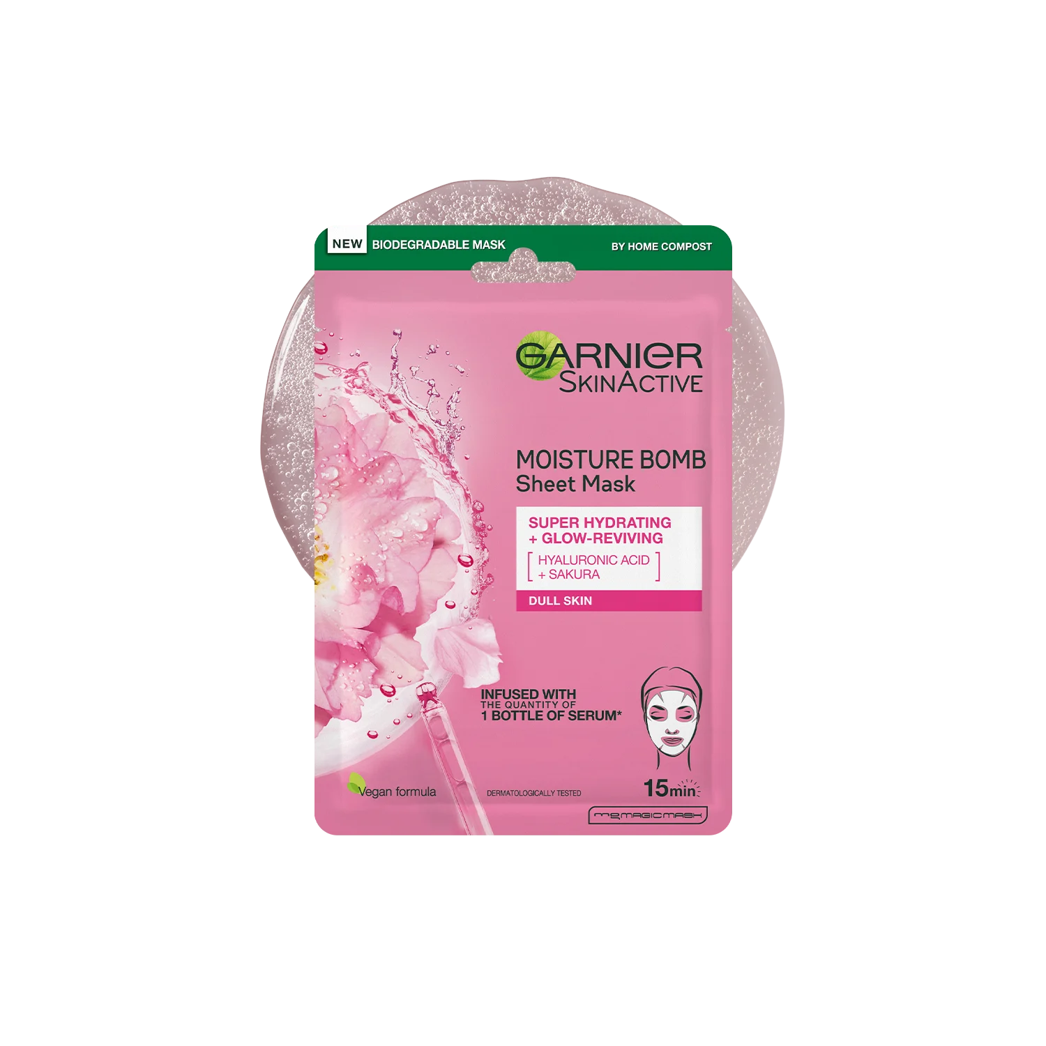 Garnier Moisture Bomb Sakura Sheet Mask | Noli