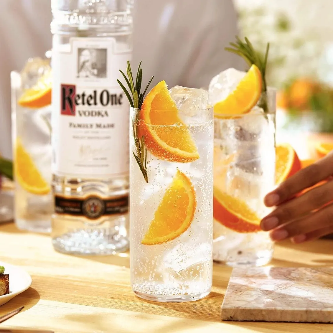 Receta Ketel One Vodka Soda | The Bar España