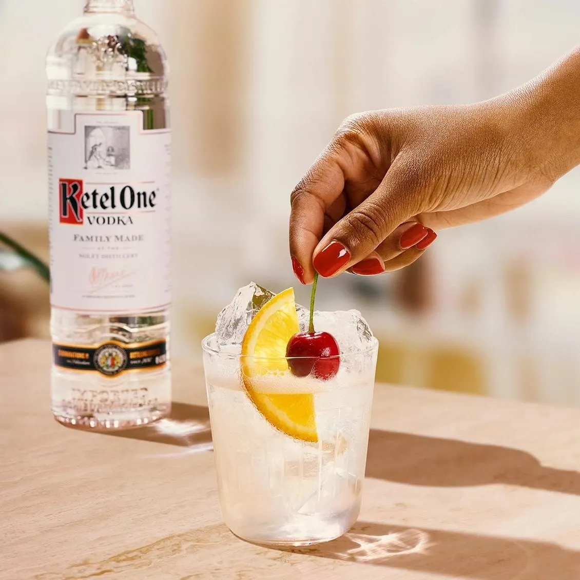 Receta Vodka Collins con Ketel One | The Bar España