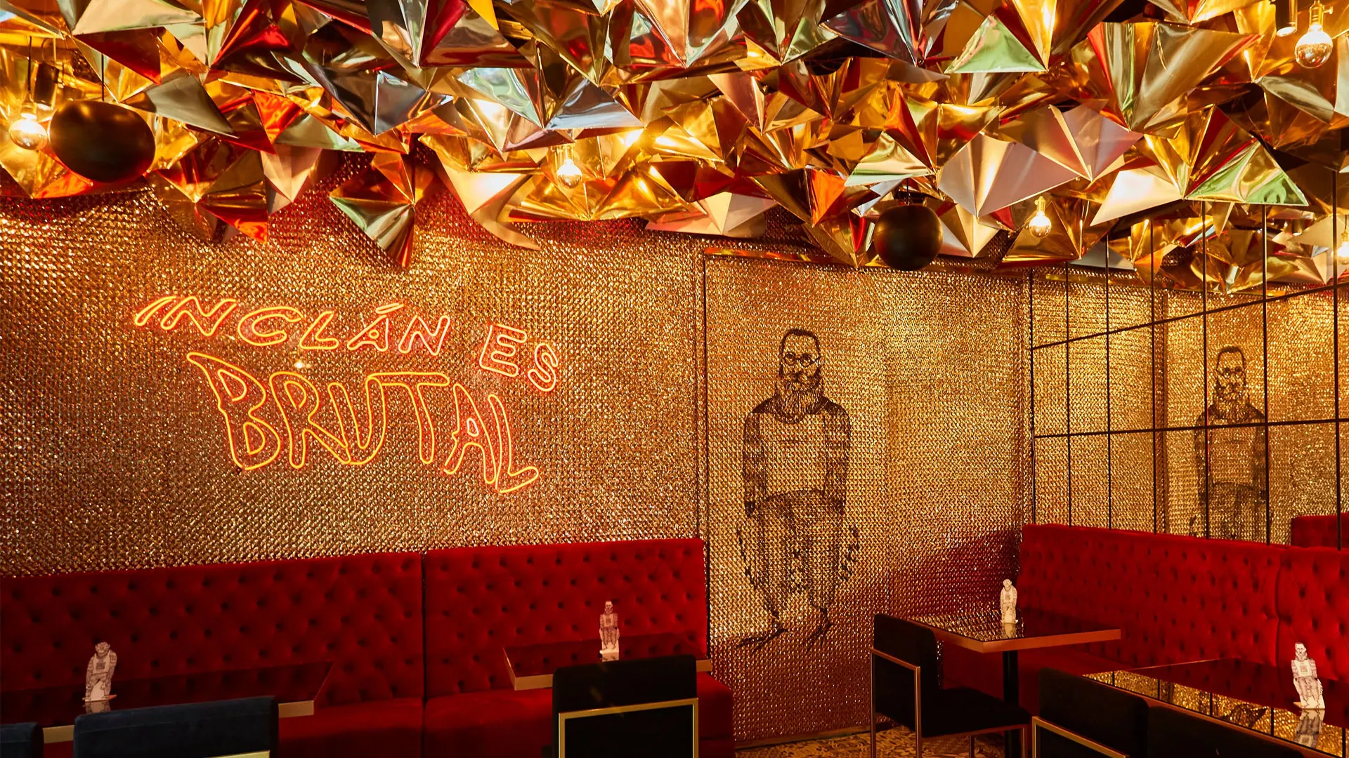 Inclán Brutal Bar: Arte, Extravagancia y Sabores Únicos en Madrid | The ...