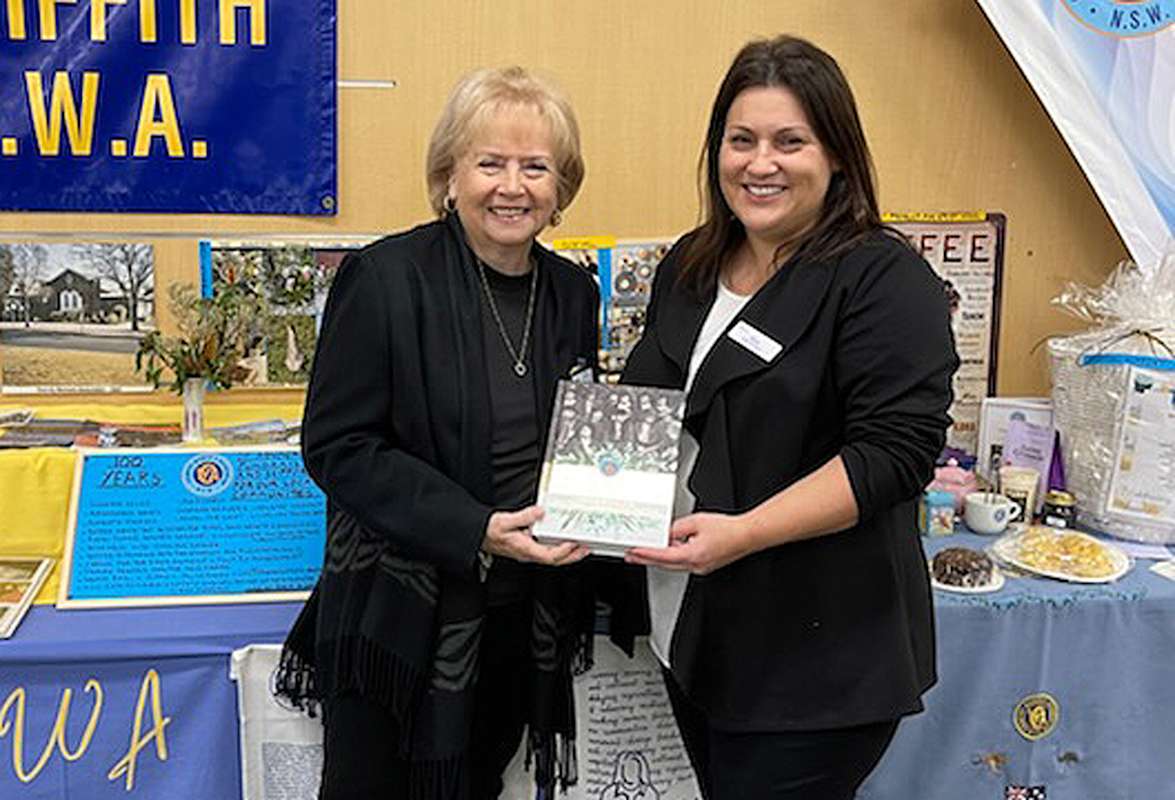 CWA Griffith Branch Gifts Library With Centennary Book | The Griffith ...