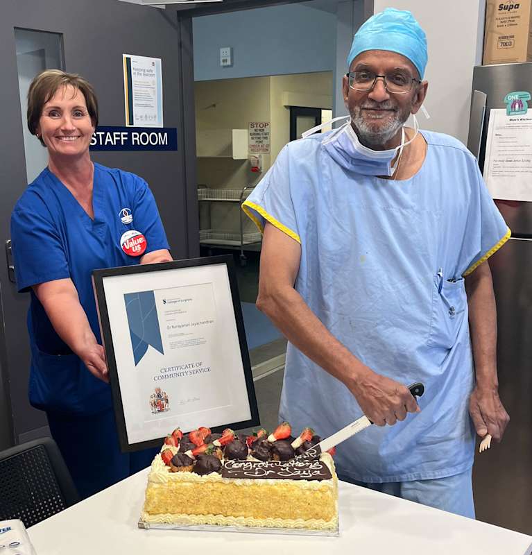 Griffith Surgeon Honoured With Prestigious Award | The Griffith Phoenix ...