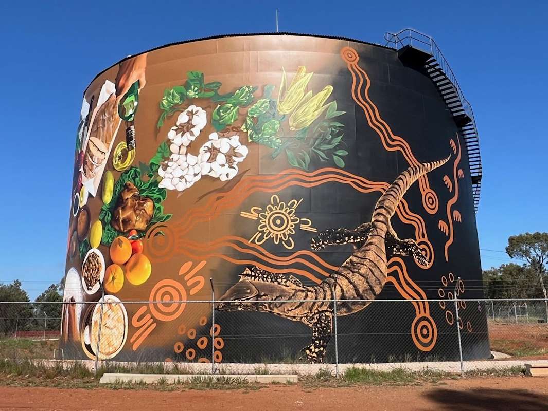 Griffith’s Newest Mural Showcases Local Culture And Heritage With Input ...