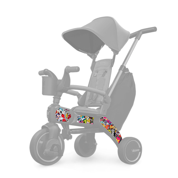 Sticker Set - Sticker Bomb | Doona™ USA | Accessories | Ride in style