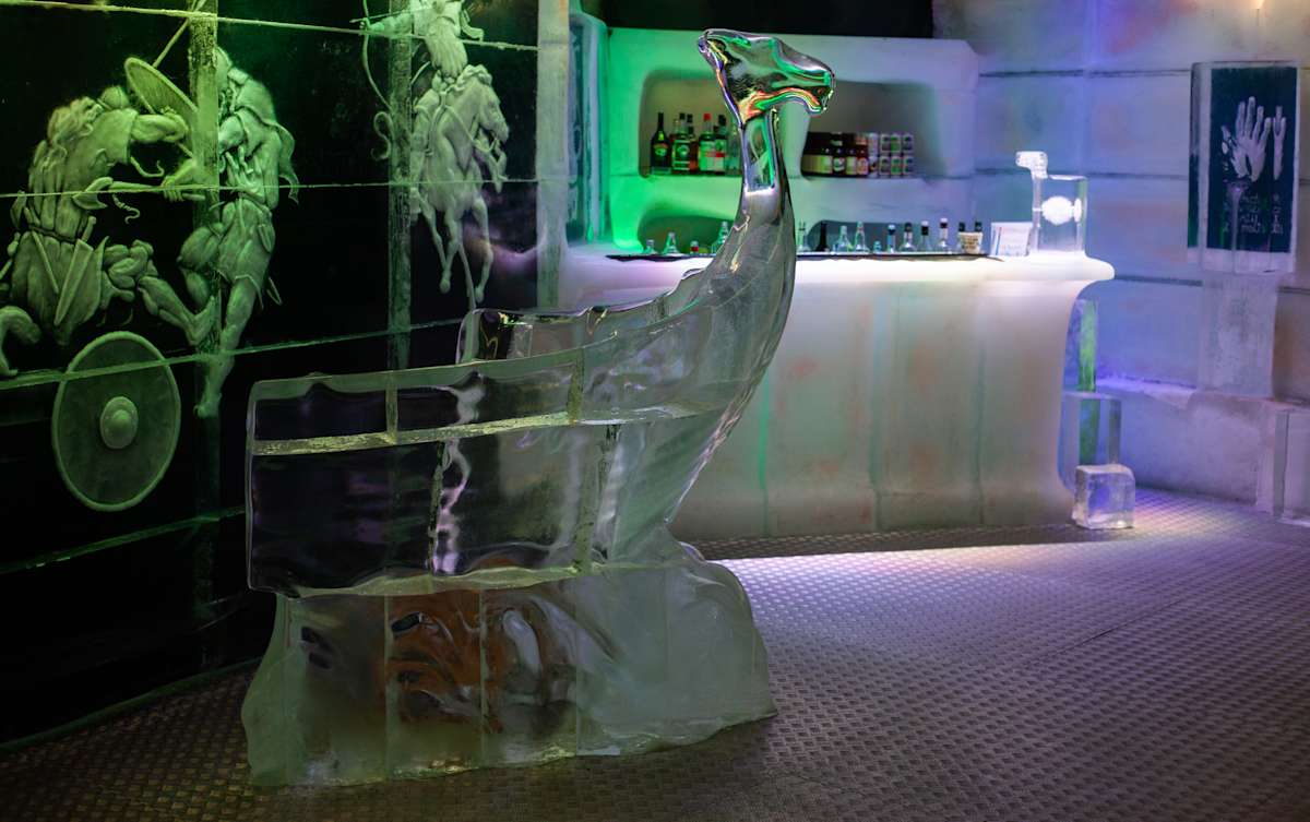 Magic Ice bar entrance | Reykjavik Excursions