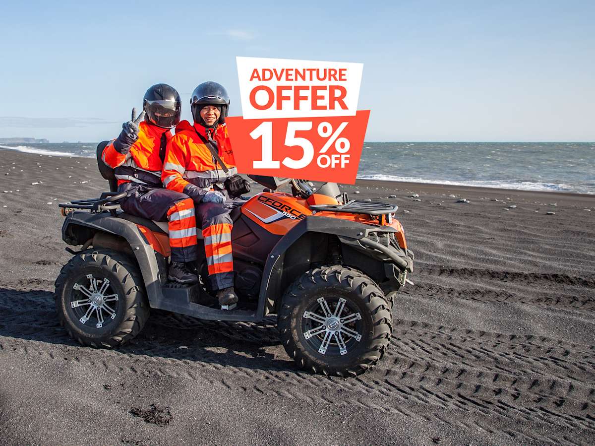 ATV Black Beach Tour to Sólheimasandur Plane Wreck | Reykjavík Excursions
