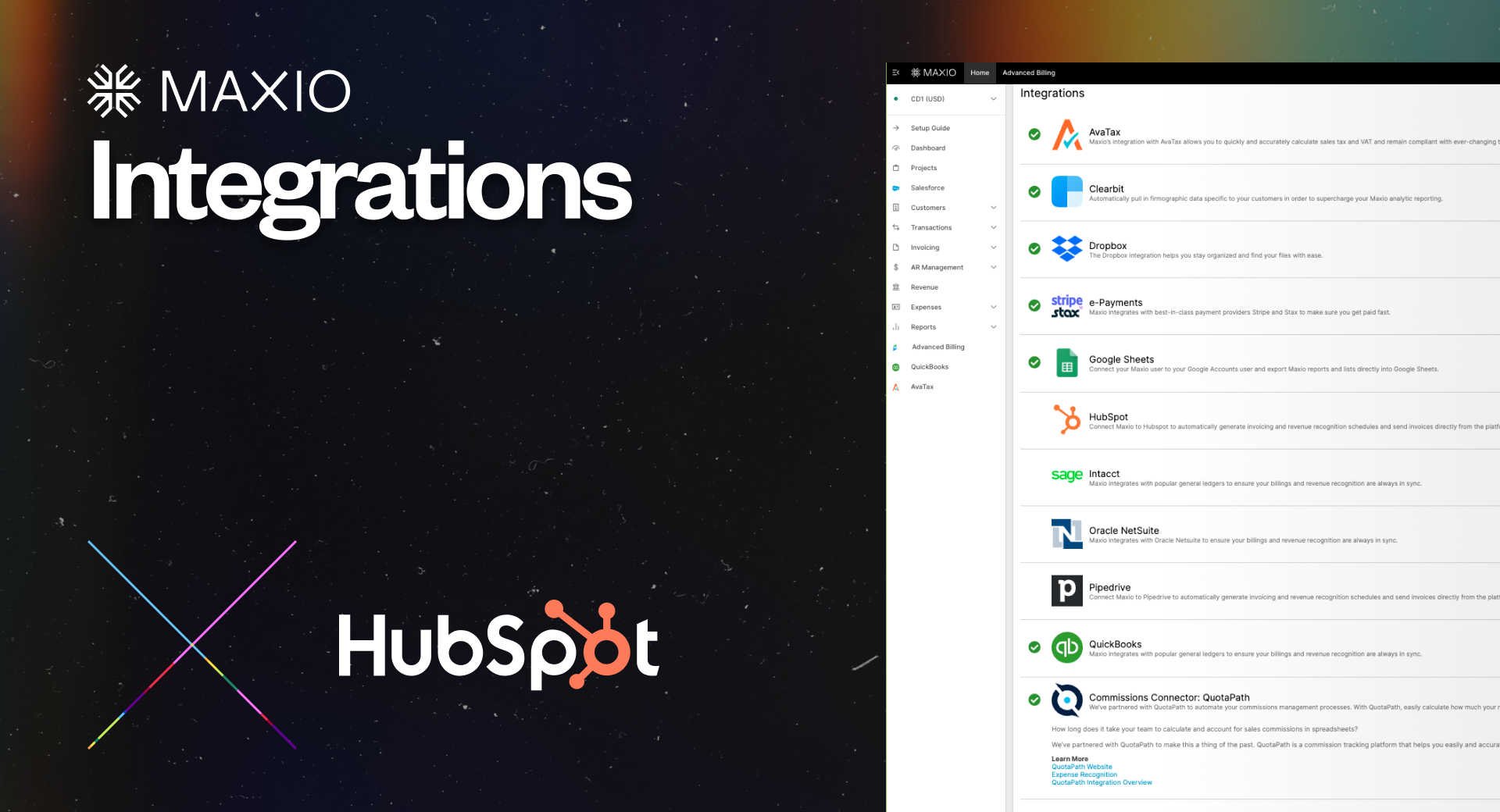 HubSpot Integration | Maxio
