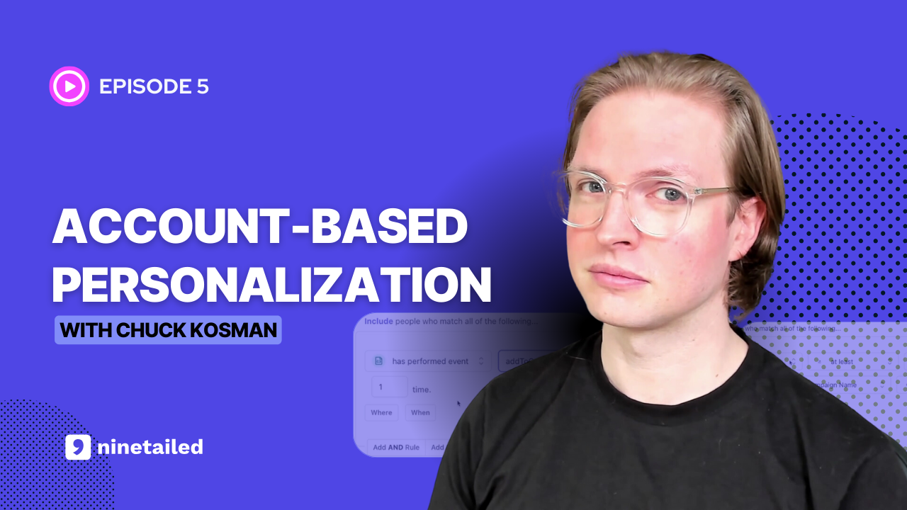 Account-Based Personalization Account-Based Personalization