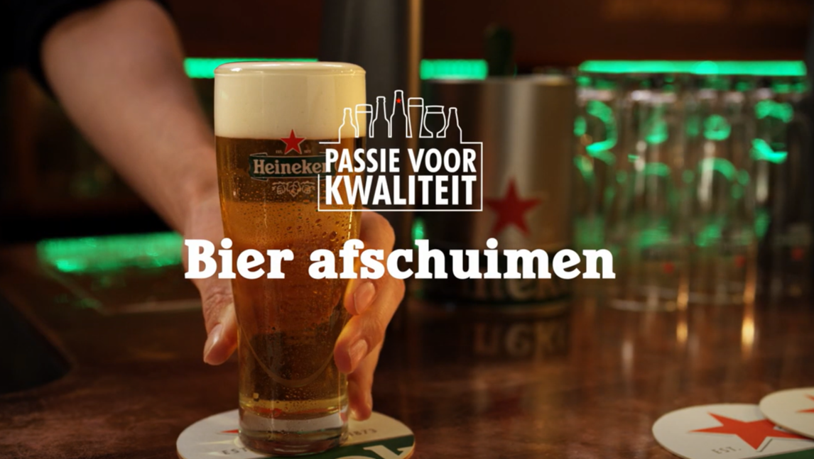 HEINEKEN Horeca - Hoe tap je een biertje