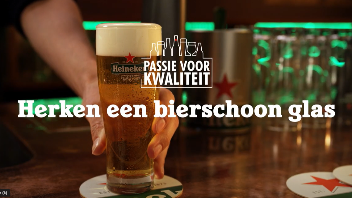 HEINEKEN Horeca - Hoe tap je een biertje