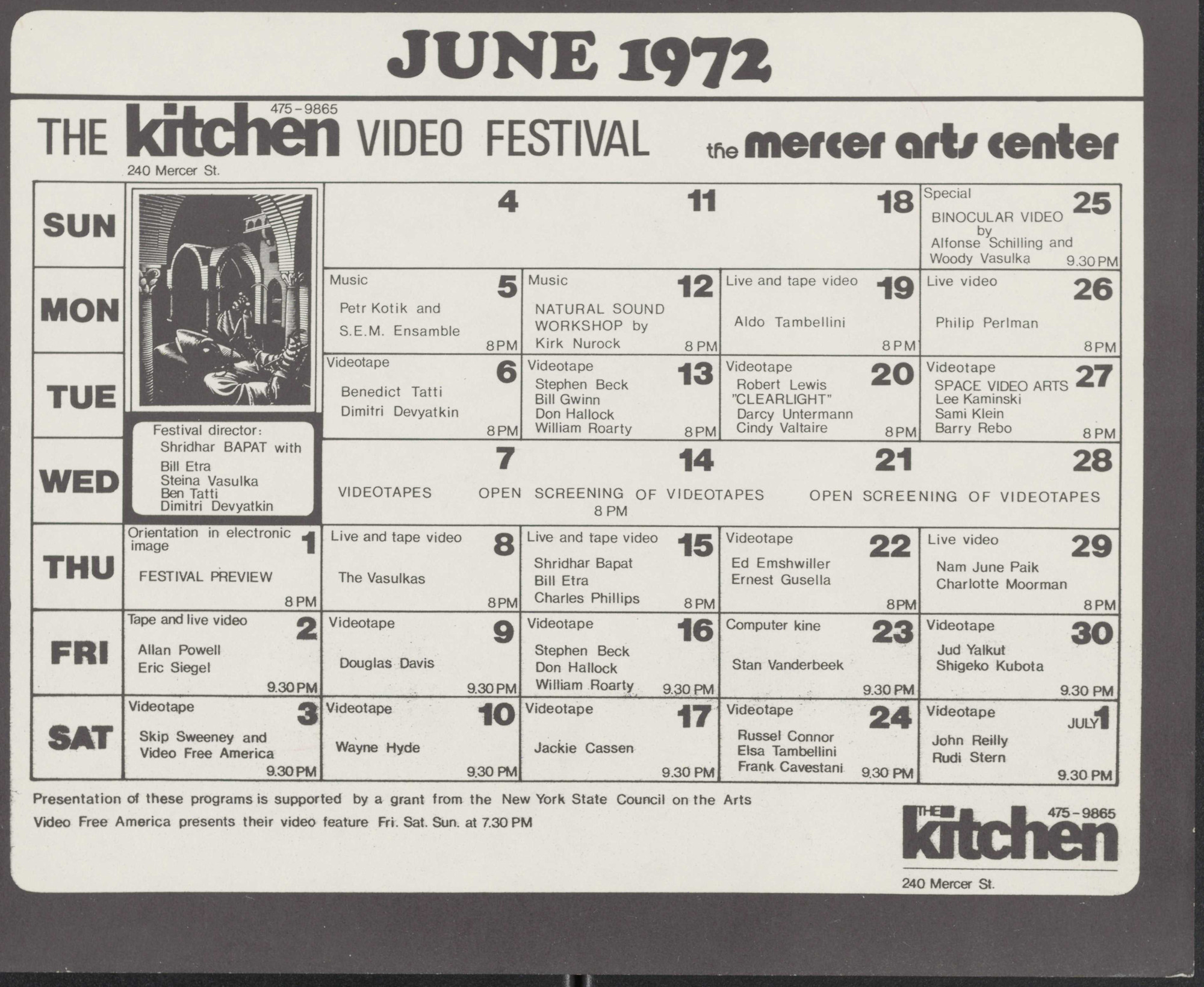 ON FILE: Steina Vasulka, Woody Vasulka, Shridhar Bapat, Bill Etra, Ben ...