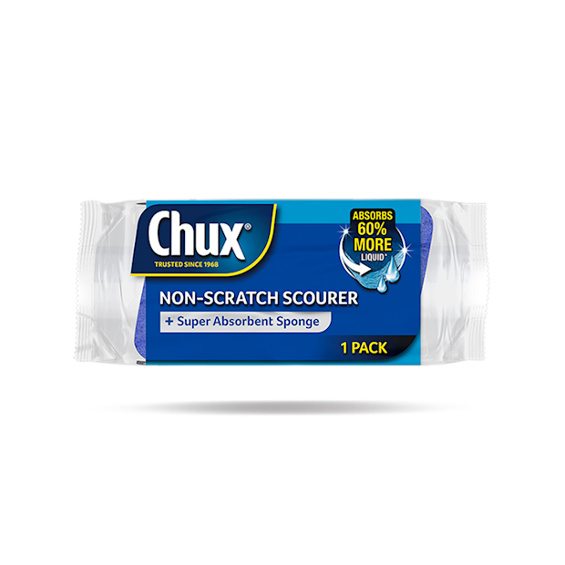 Non-Scratch Scourer + Super Absorbent Sponge | Chux