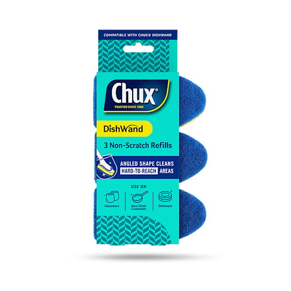 Non-Scratch Scourer + Foam Sponge | Chux
