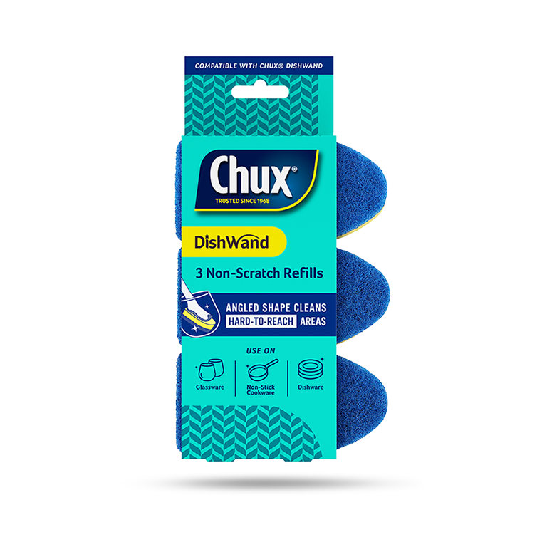 Non-Scratch Scourer + Foam Sponge | Chux