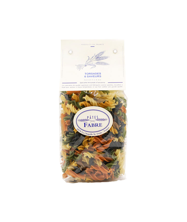 Torsades 6 saveurs Pates fabre | Galeries Lafayette Le Gourmet