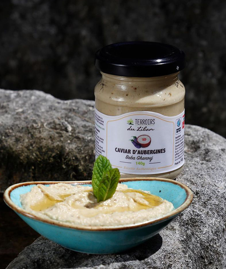 Caviar d'aubergine Baba Ghanouj Terroirs du liban | Galeries Lafayette ...