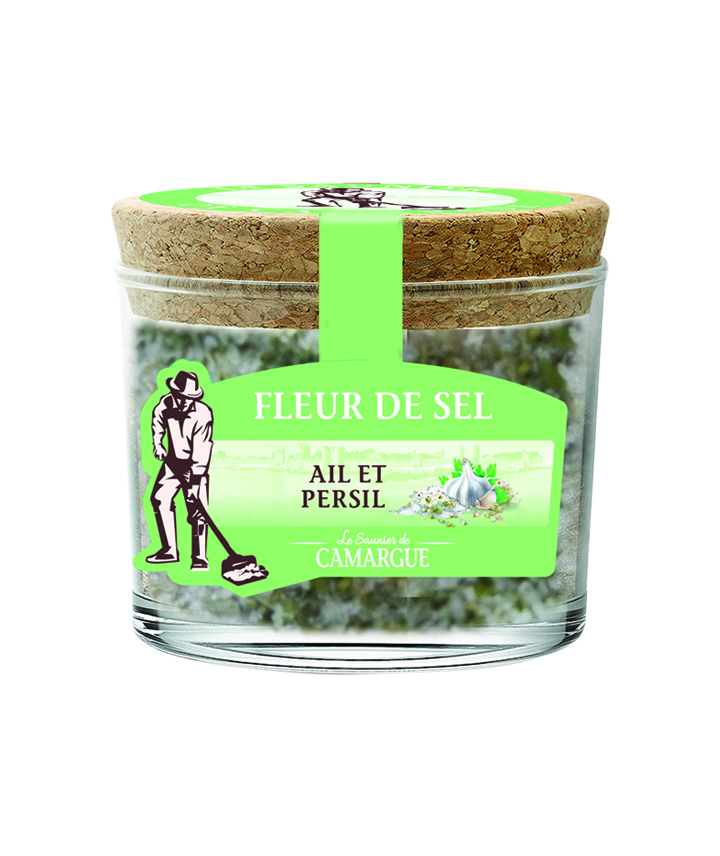 Fleur de sel ail et persil Le saunier de camargue | Galeries Lafayette ...