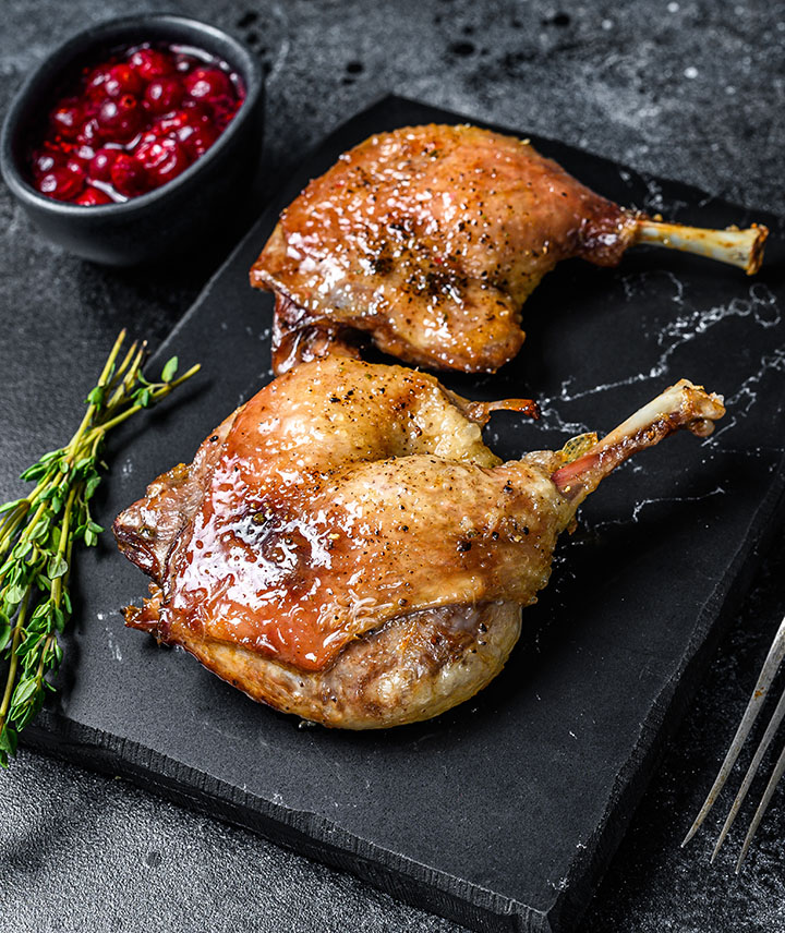 Confit de canard du Sud Ouest - 2 cuisses Clos saint sozy | Galeries ...