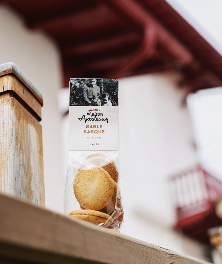 Sablé basque pur beurre Maison arosteguy | Galeries Lafayette Le Gourmet