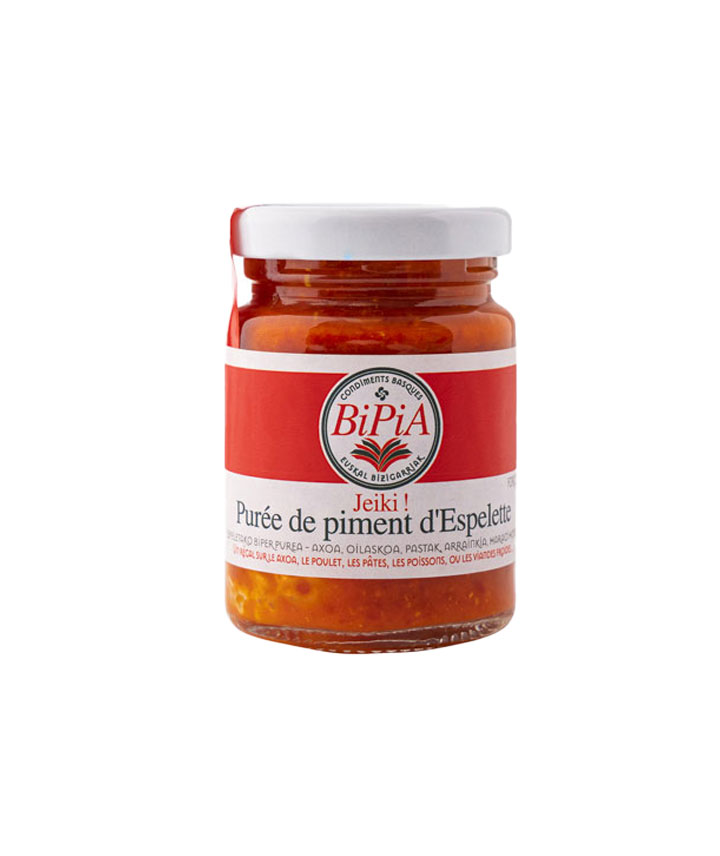 Purée de piment d'Espelette - Jeiki Bipia | Galeries Lafayette Le Gourmet