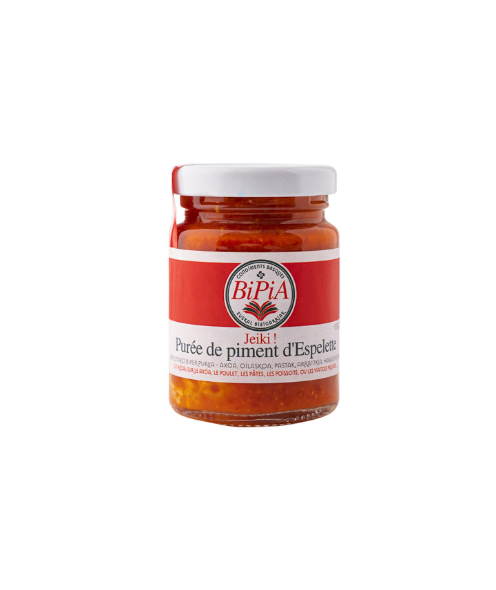 Purée de piment d'Espelette - Jeiki Bipia | Galeries Lafayette Le Gourmet