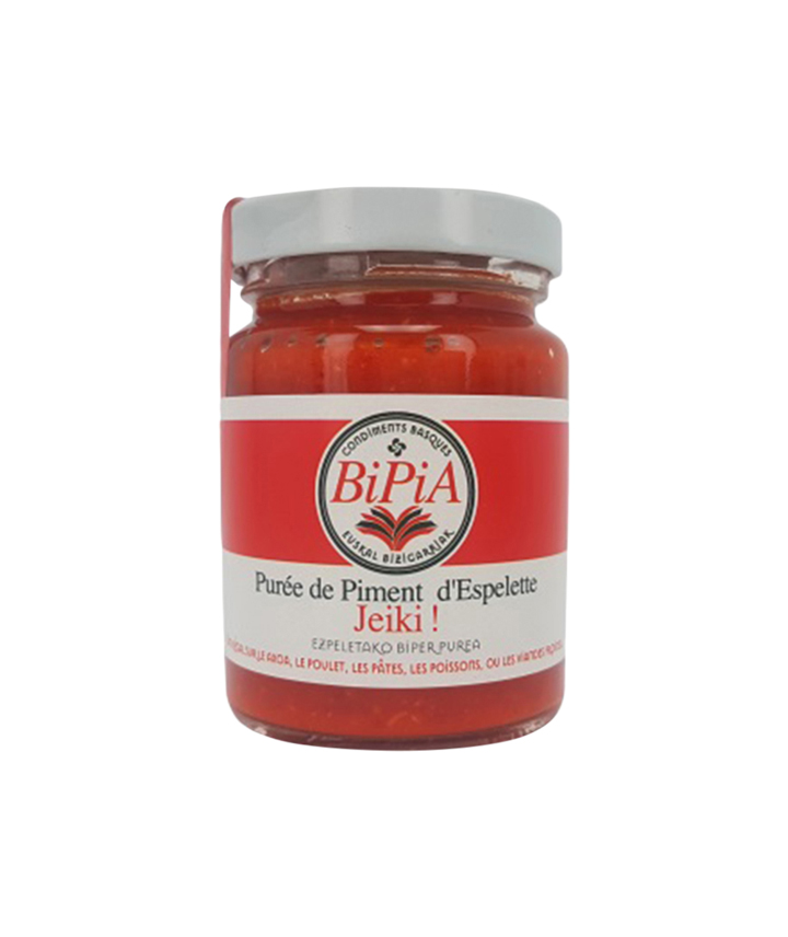 Purée de piment d'Espelette - Jeiki Bipia | Galeries Lafayette Le Gourmet