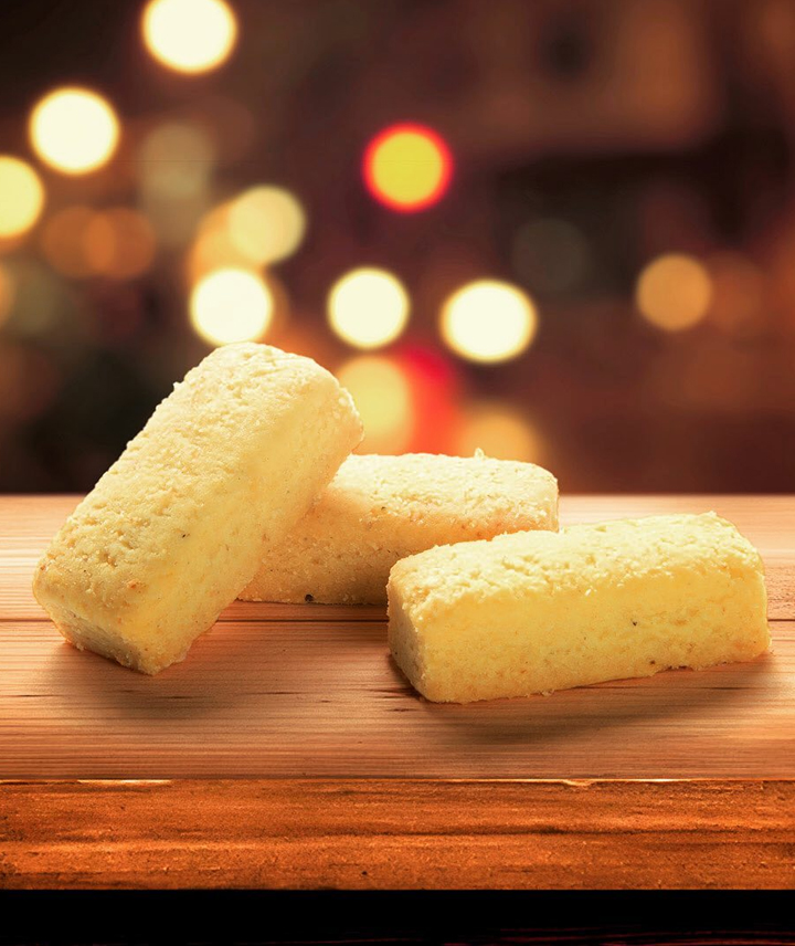 Mini sablés fromage pecorino Goulibeur | Galeries Lafayette Le Gourmet