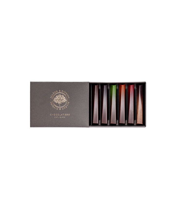 Coffret de 6 sticks chocolatés Alléno & rivoire | Galeries Lafayette Le ...