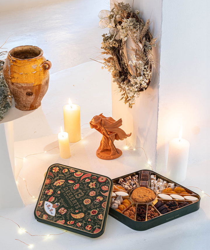 Coffret 13 desserts de Noël 2024 Le roy rené | Galeries Lafayette Le ...