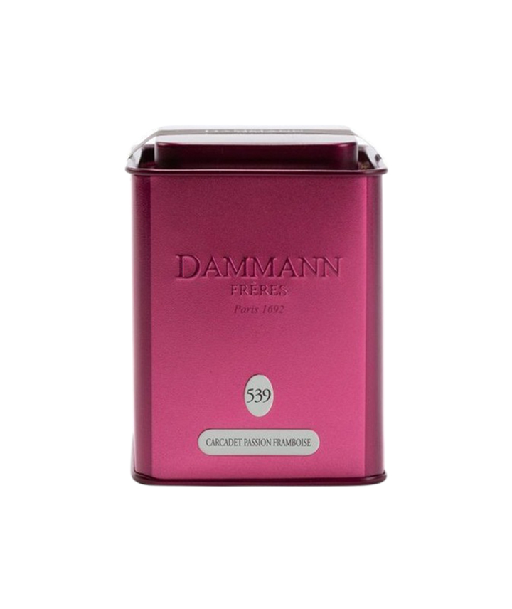 Infusion Carcadet passion et framboise - Boîte vrac Dammann frères ...