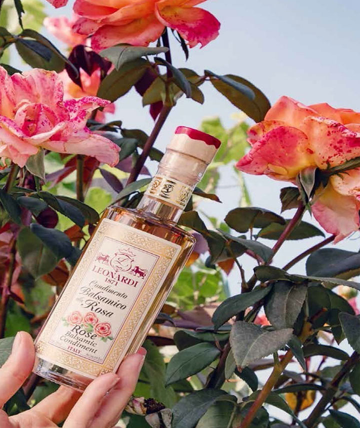 Vinaigre balsamique à la rose Leonardi | Galeries Lafayette Le Gourmet