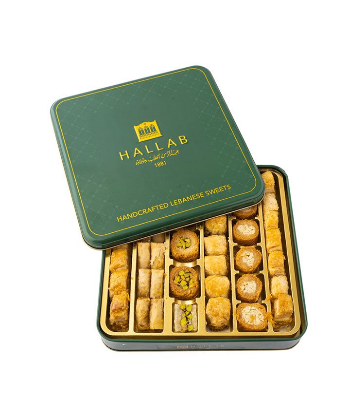 Baklava Mixtes - Boîte de 450g Hallab | Galeries Lafayette Le Gourmet