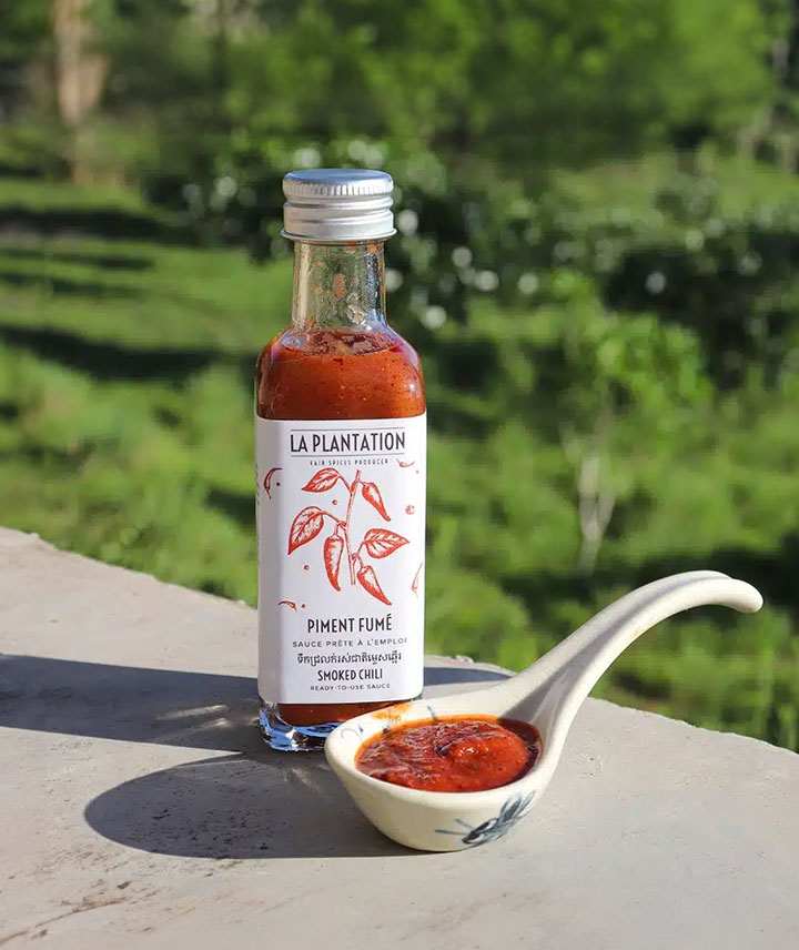 Sauce piment fumé La plantation | Galeries Lafayette Le Gourmet