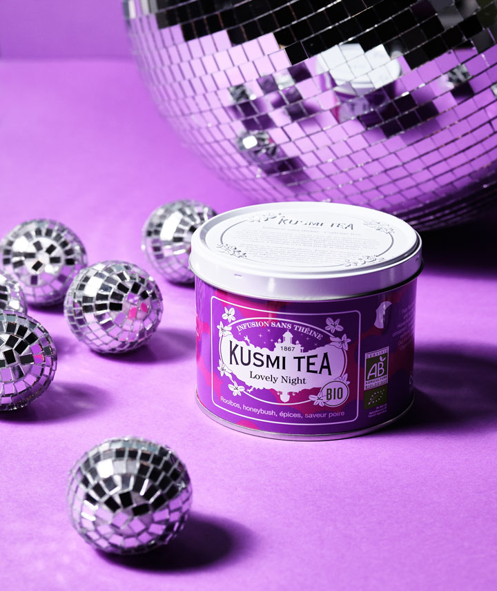 Infusion Lovely Night bio - Boîte vrac Kusmi tea | Galeries Lafayette ...