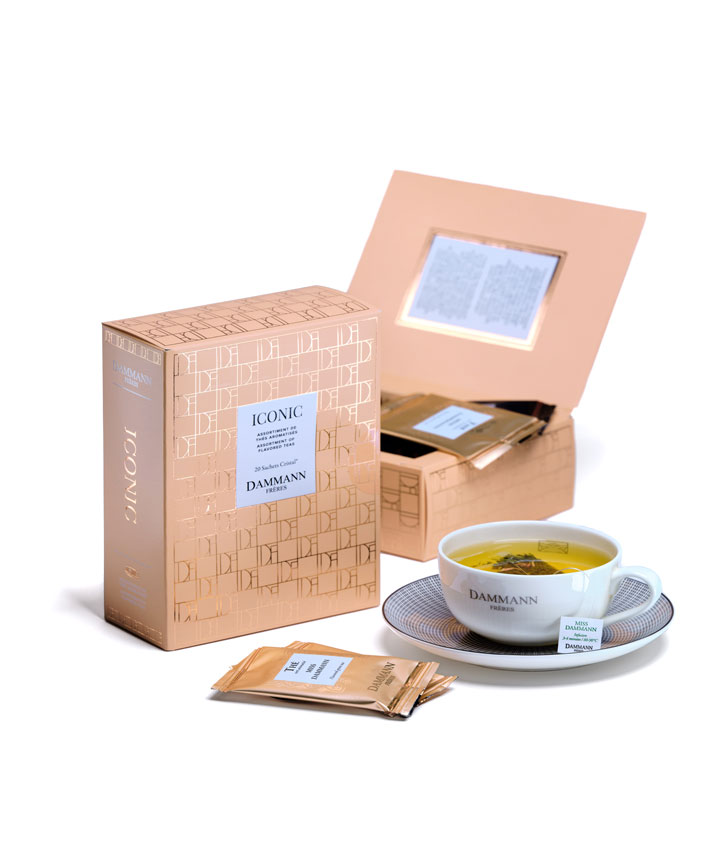 Coffret Iconic - 20 sachets Dammann frères | Galeries Lafayette Le Gourmet