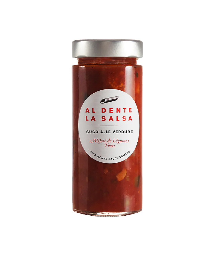 Sauce tomate aux légumes mijotés - Sugo alle Verdure Al dente la salsa ...