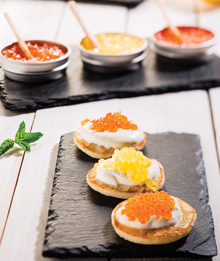 Oeufs de saumon de fontaine bio Caviar de neuvic | Galeries Lafayette ...