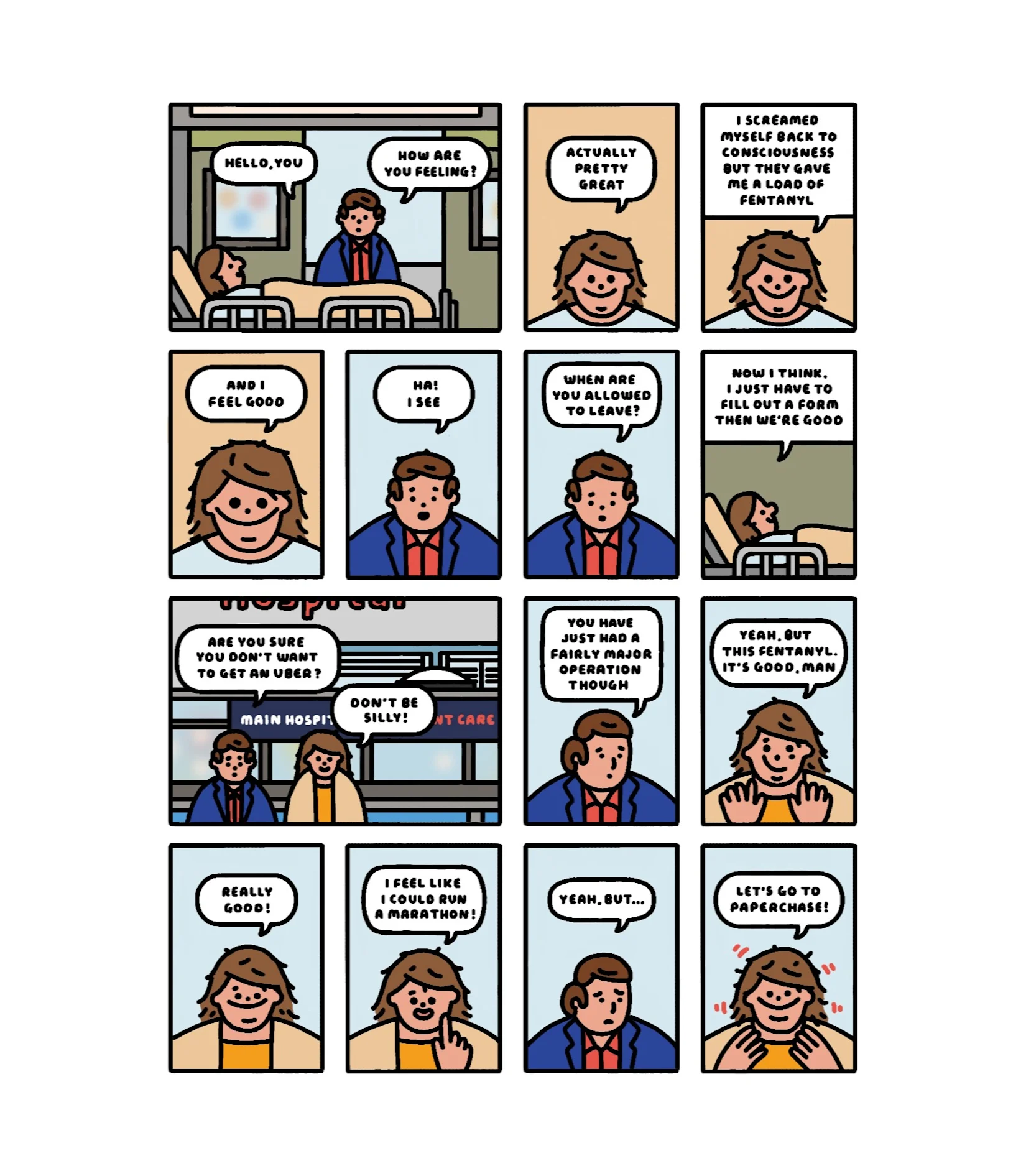 WePresent | A comic about disability and coping with uncertainty