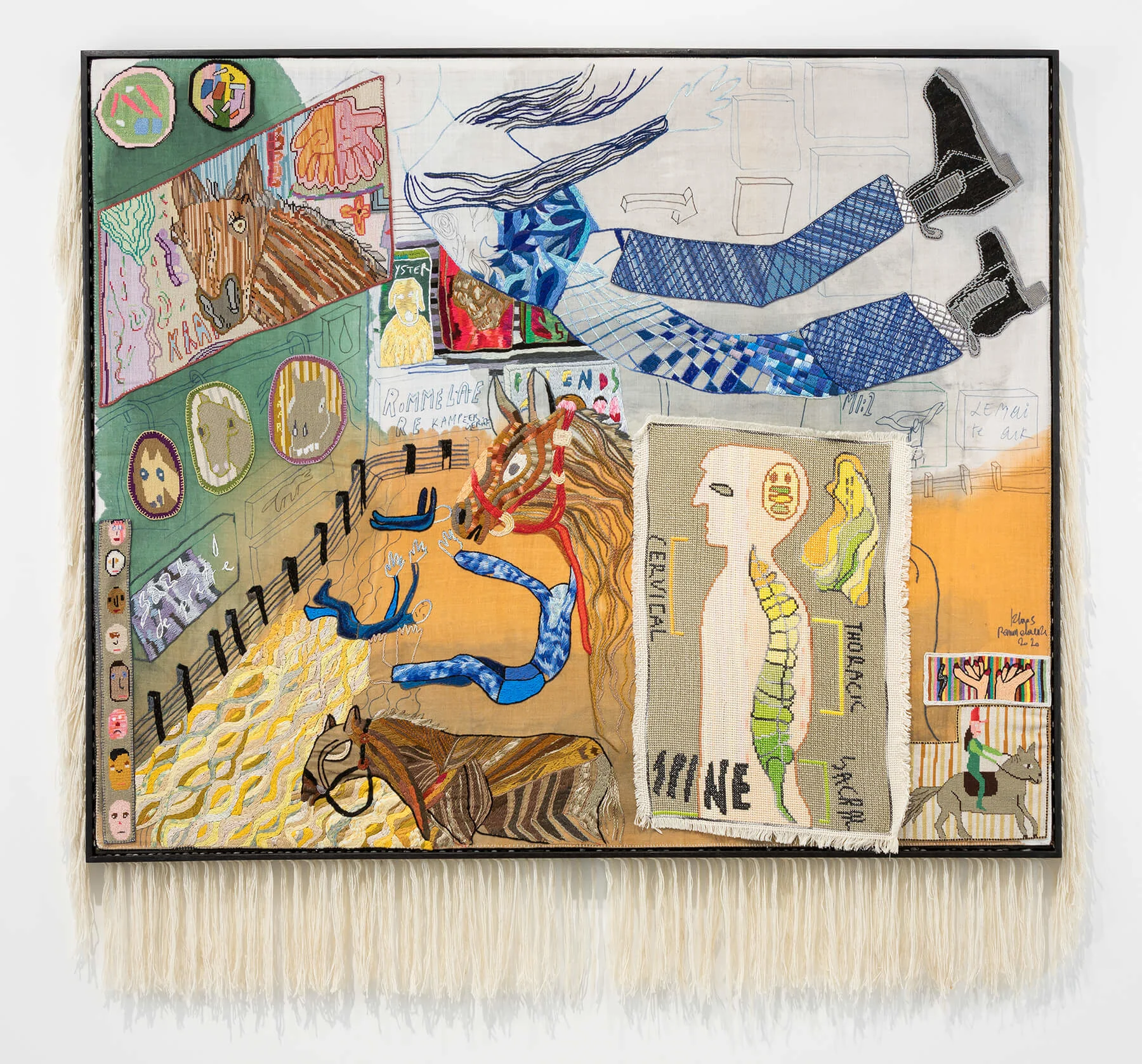 WePresent | Klaas Rommelaere and his team’s surreal tapestries
