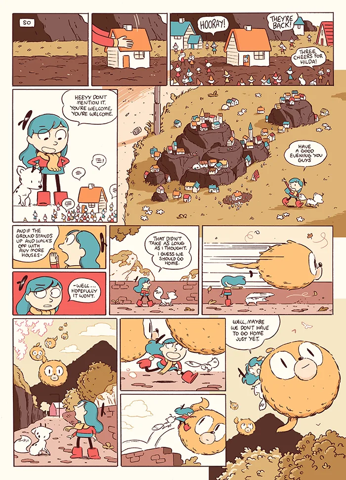 WePresent | The cartoonist behind Hilda meets a 10-year-old superfan