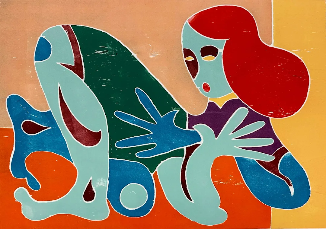 WePresent | Christoph Ruckhäberle’s abstract woodcuts