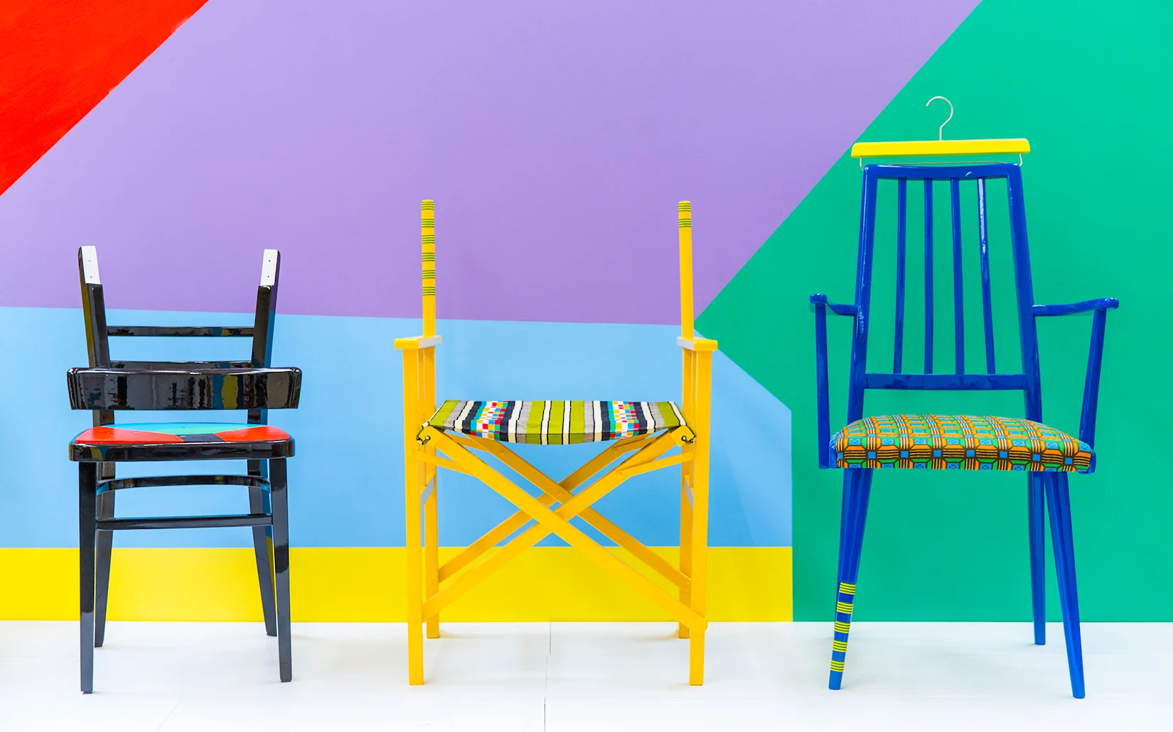 WePresent | Yinka Ilori designs chairs to get you in your feelings