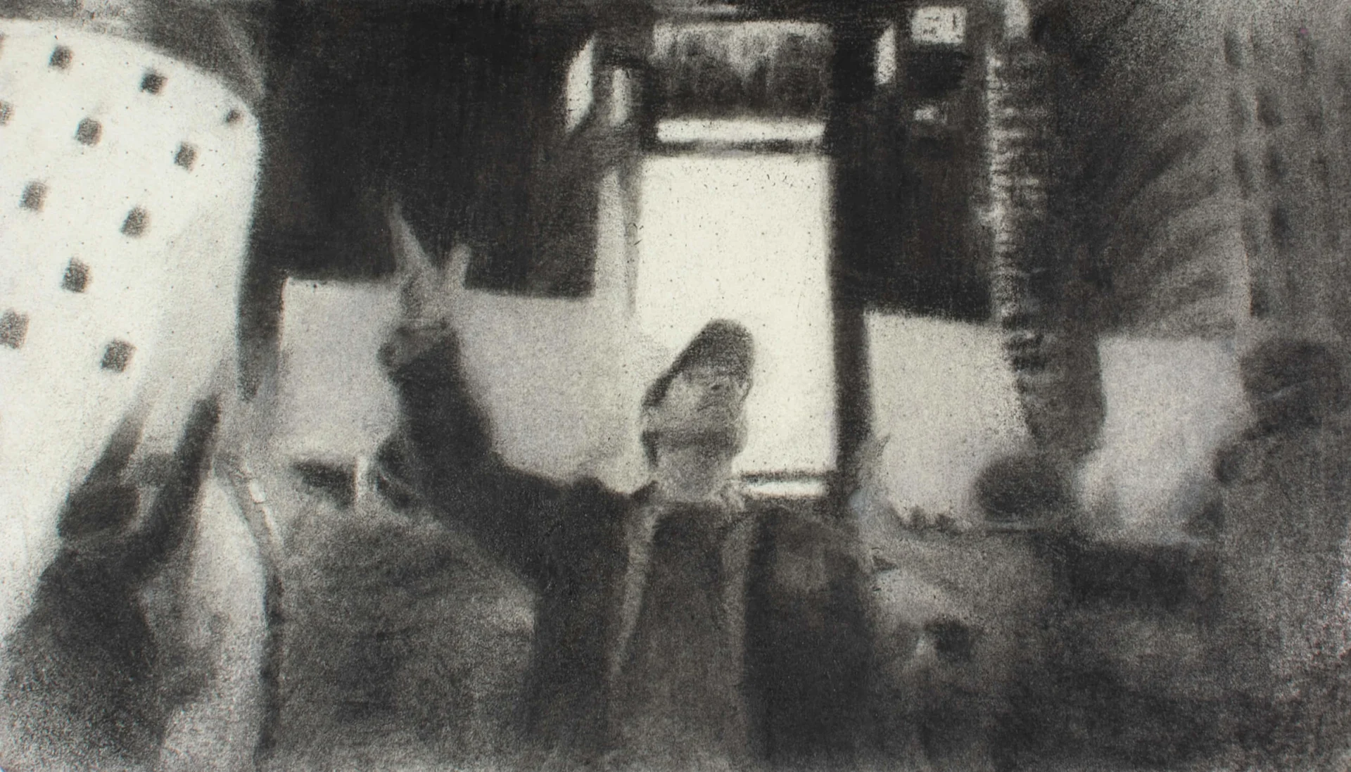 WePresent | Sim Sim’s charcoal drawings are his love language