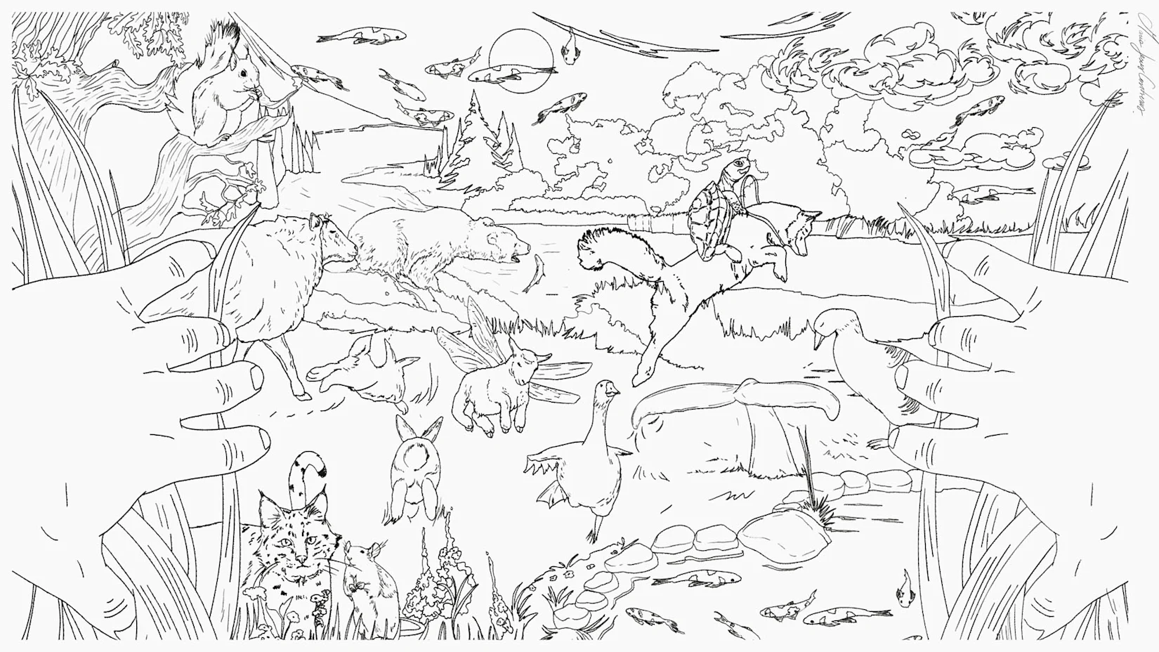 WePresent | Introducing WeTransfer’s free coloring book