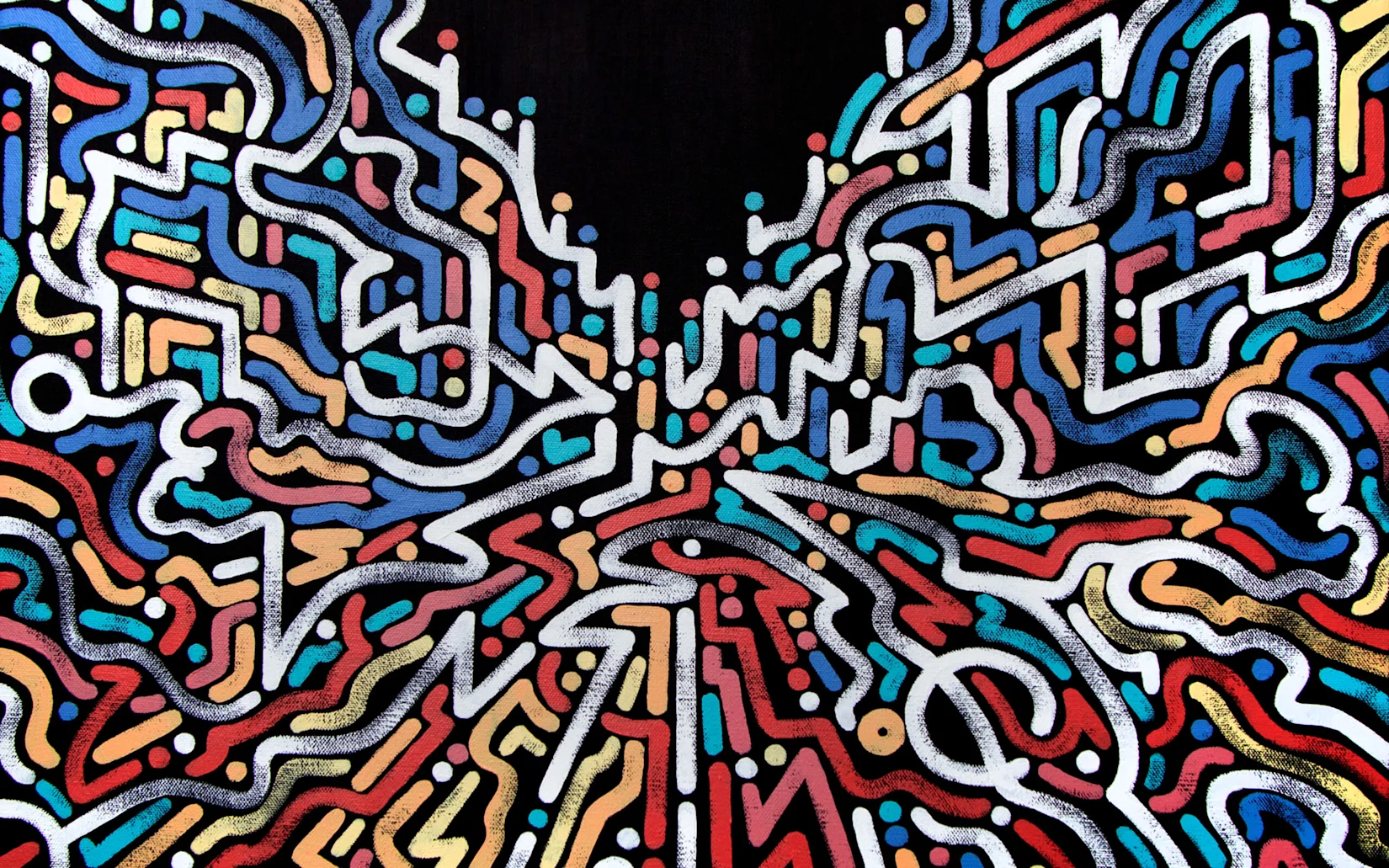 WePresent | Yoon Hyup paints a whole world with dots and lines