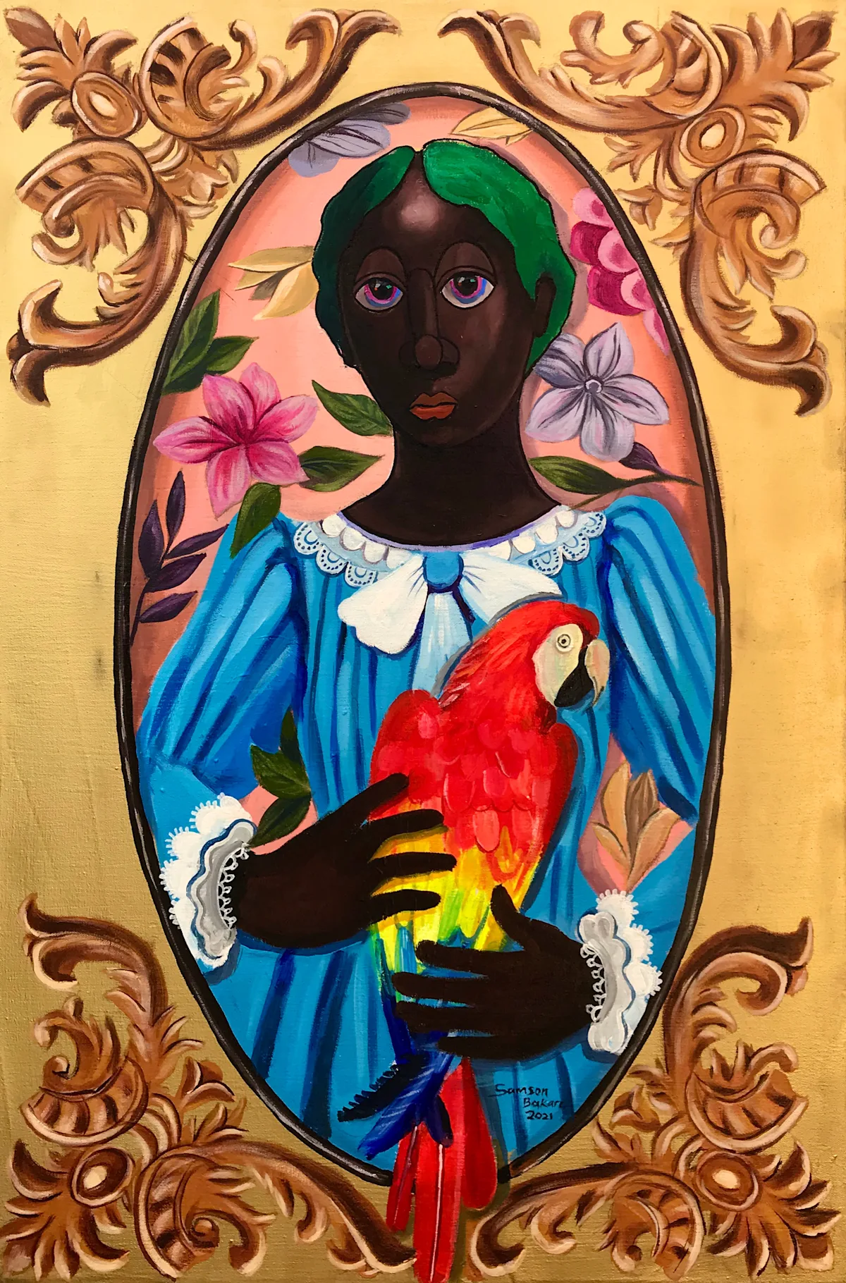 WePresent | Samson Bakare’s paintings lay siege to colonialism
