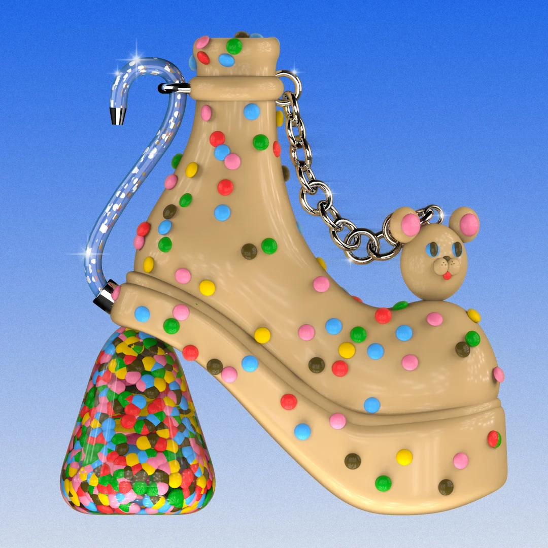 WePresent | Aliina Kauranne’s 90s-inspired 3D animated boots